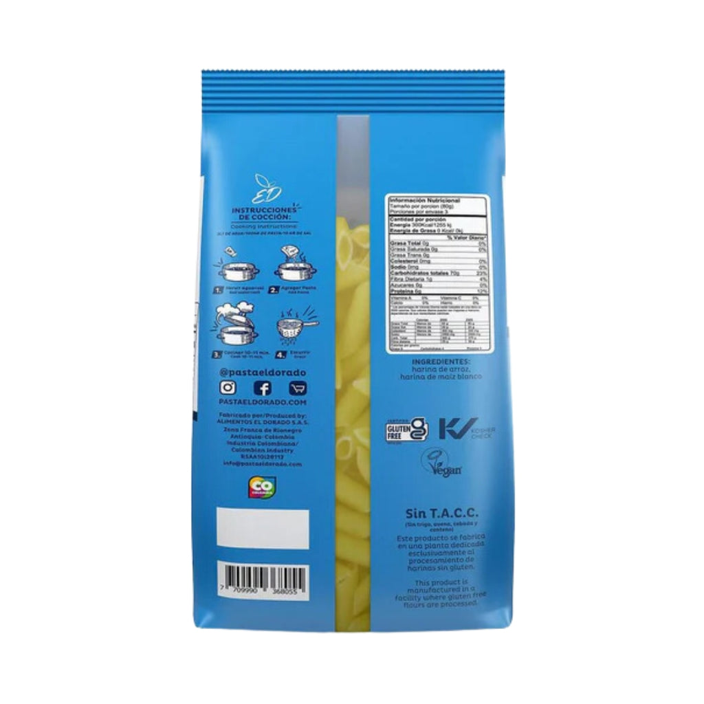 Arroz Rice Penne 250 Gr El Dorado