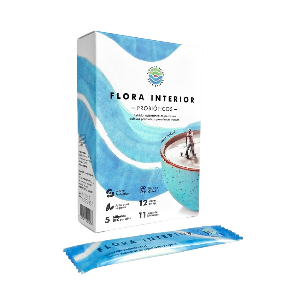 Flora Interior Cultivos Probioticos 1 Caja Flora Interior