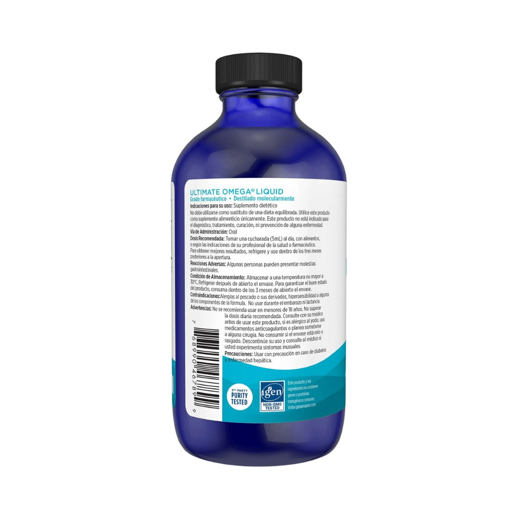 Ultimate Omega Liquido 2840 Mg 8 Onzas Nordic Naturals